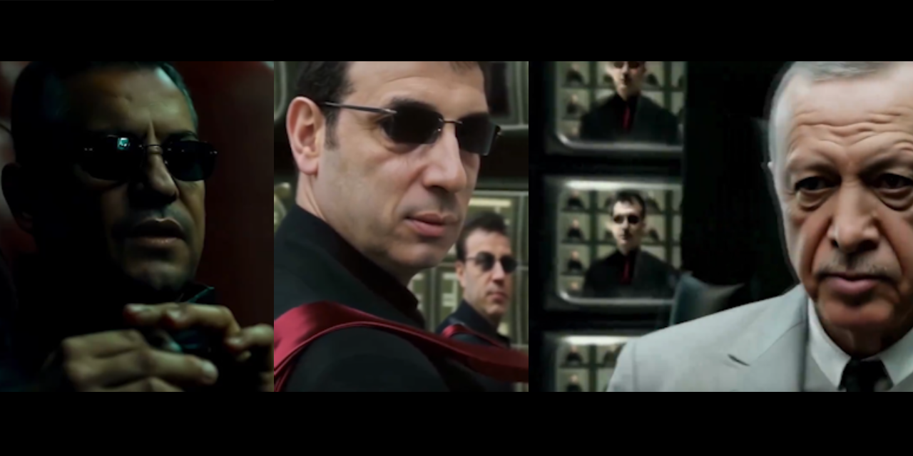 Teginart'tan Matrix temalı Türk siyasetçi serisi: Morpheus İmamoğlu...