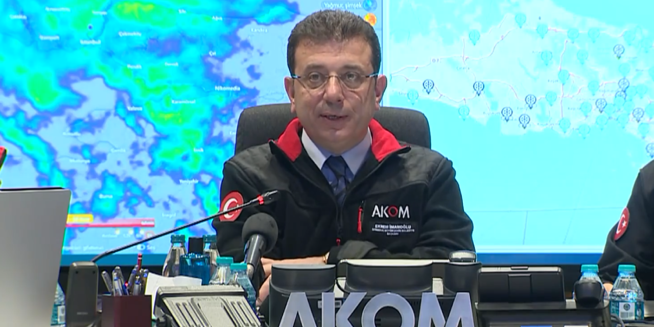 İmamoğlu, AKOM'dan duyurdu: Metro ve tramvaylara kar düzenlemesi